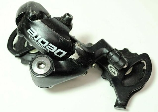 Vtg Shimano Deore Mega Rd-m510 Long Cage 9 Speed Black Rear Derailleur ...