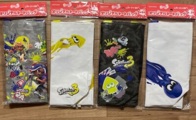 Splatoon 3 x SUNTORY original tote bag All 4 type set Complete | eBay