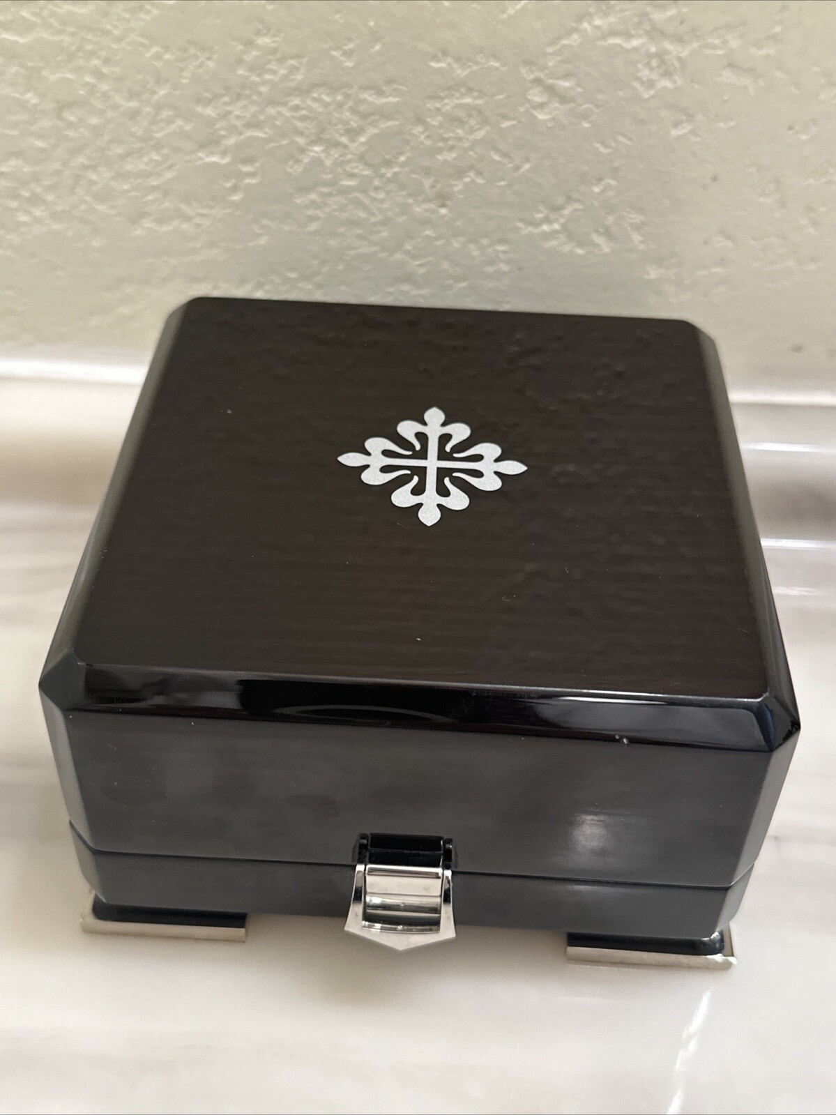 Patek Philippe Mahogany Presentation Watch Box. | eBay