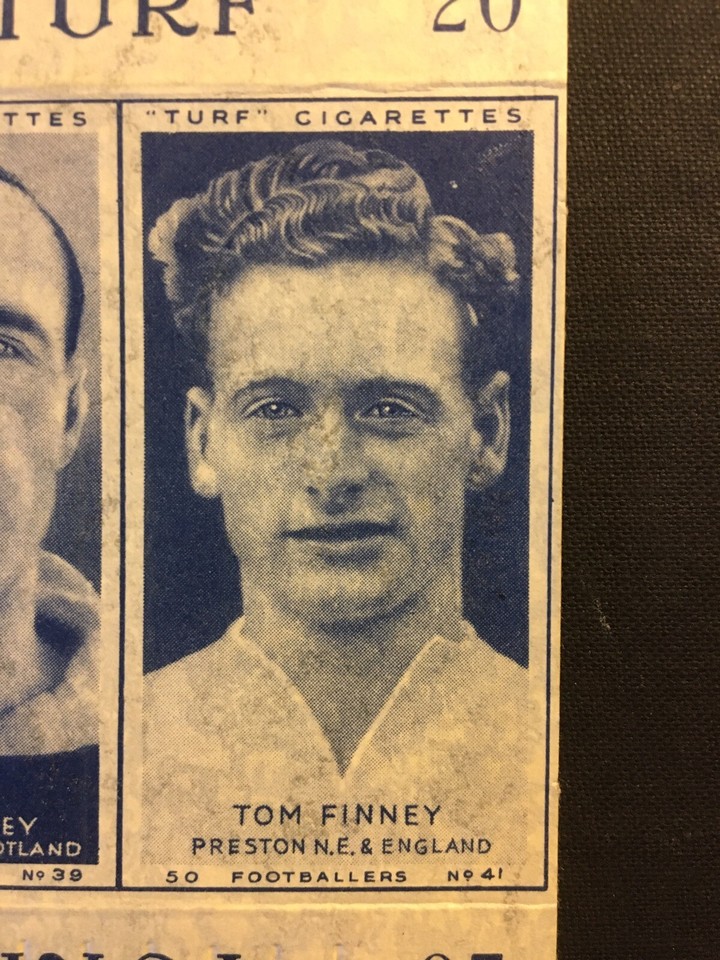 TOM FINNEY Double Uncut | Footballers 1948 Turf 20 | ROOKIE | RC | eBay