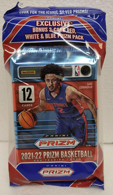 2021/22 Prizm Basketball NBA Cello Pack 15 Cards Sealed IN STOCK HAND ...