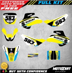 Full Custom Graphic Kit Suzuki JR 50 ULTRA STYLE stickers decals ...