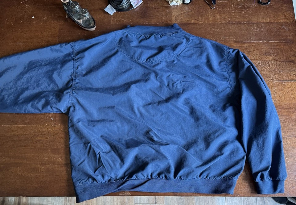 Navy Blue NAPA Auto Parts Employee windbreaker | eBay