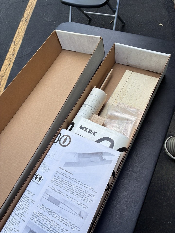 Ace 4-40 Balsa R/c Model Airplane Kit | eBay