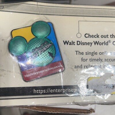 Exclusive WDW Cast Member "Walt Disney World Cast Portal" Trading Pin ...