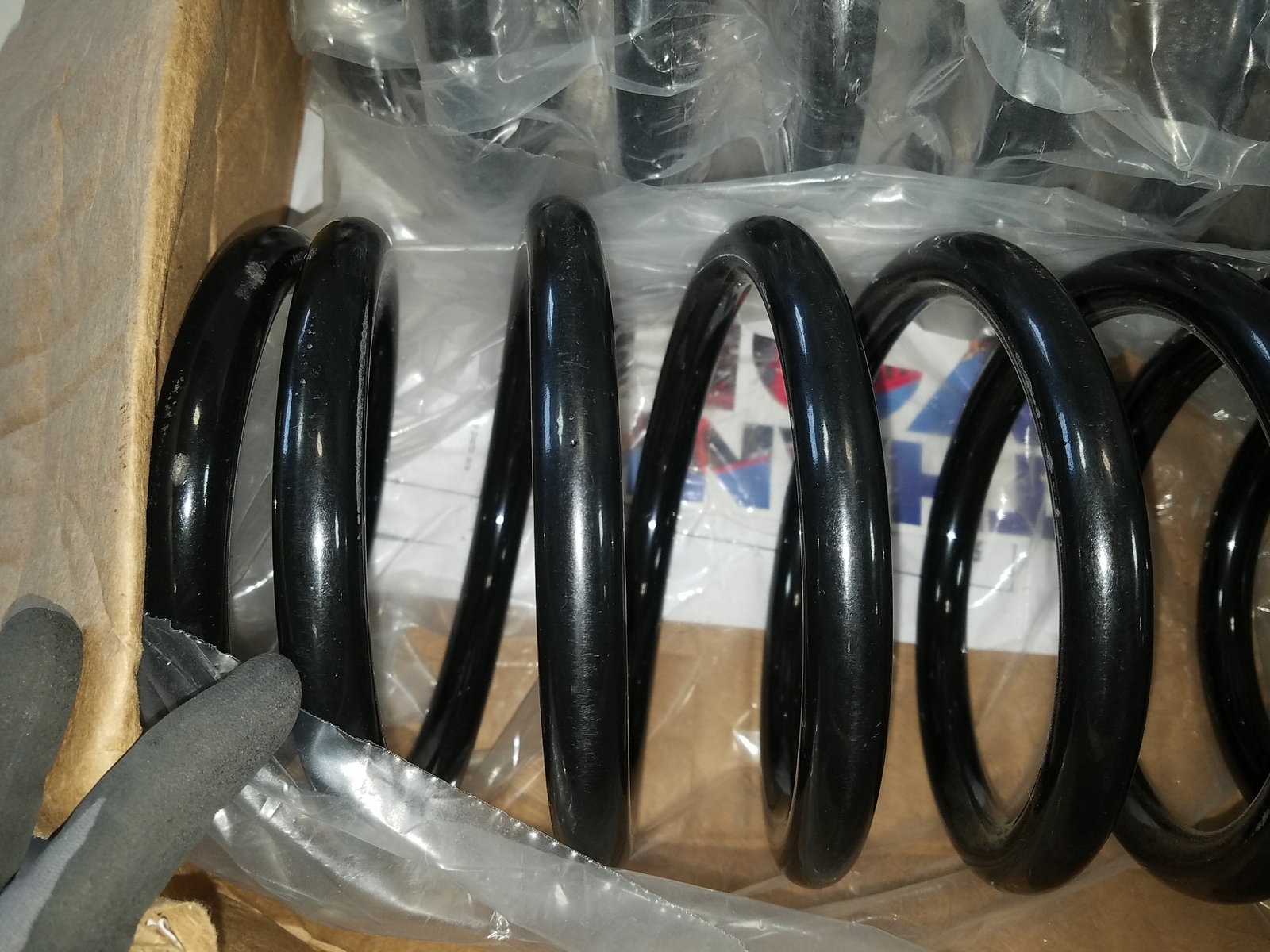 TeraFlex Black Coil Spring (JK 4 Door 1.5"/2 Door 2.5" Rear Spring ...