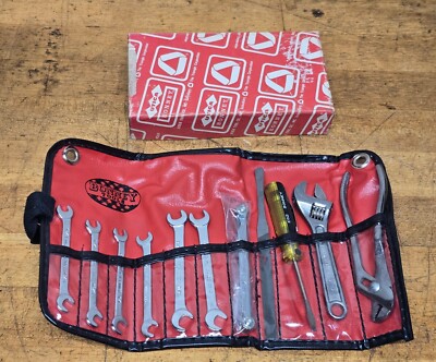 Vintage Bonney Tool Ignition Set Wrenches Pliers 4" Utica Adjustable ...