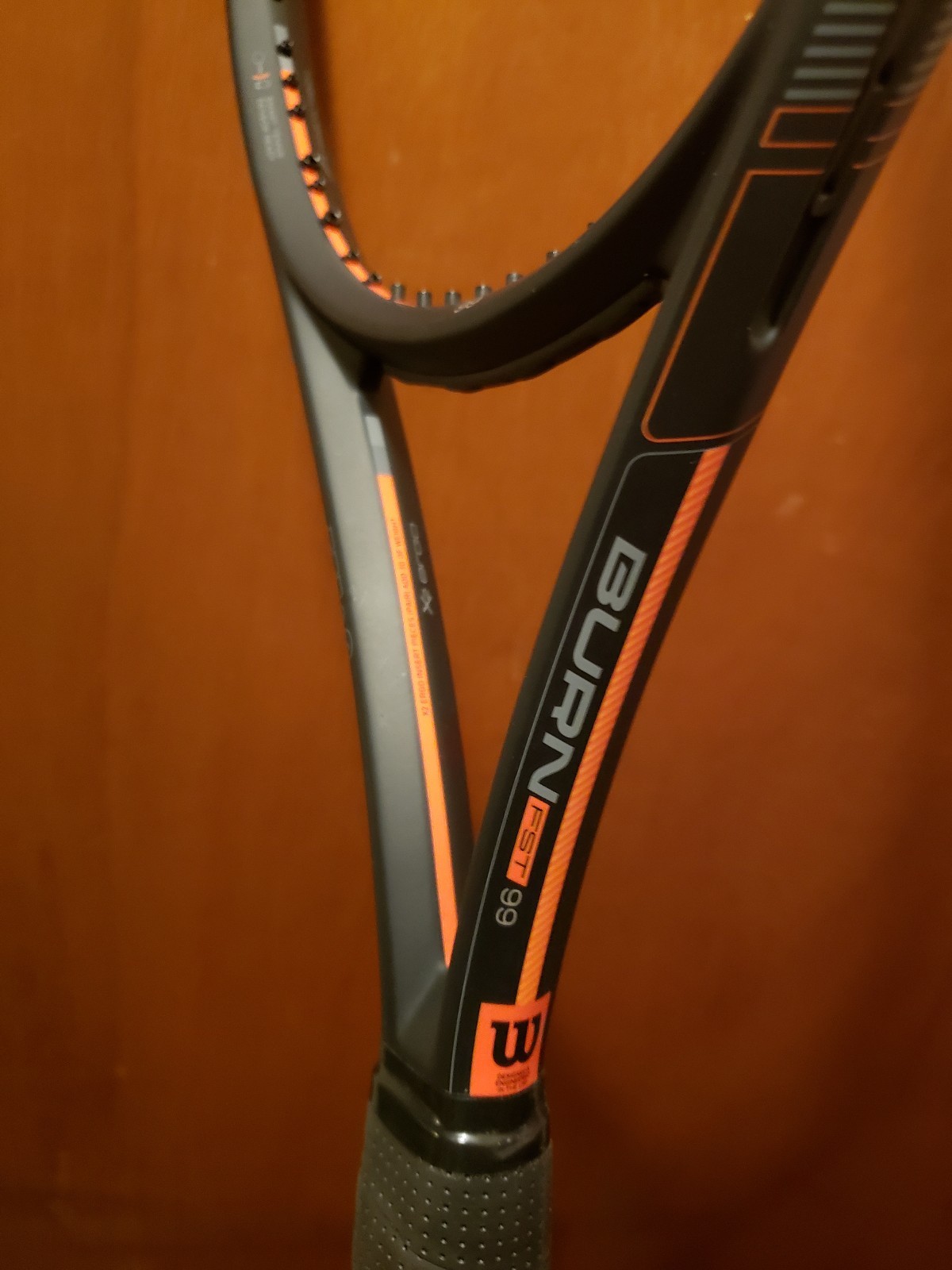 Wilson Pro Stock Burn FST 99, string pattern 18/19, Top 100 ATP Player ...