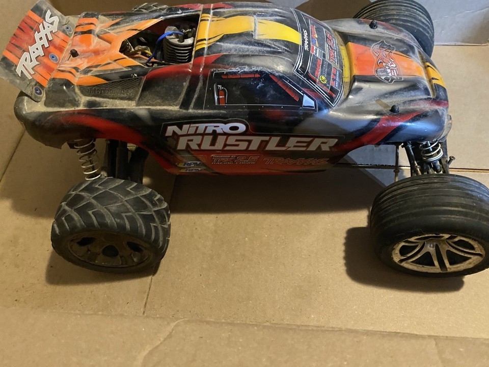 Traxxas Nitro Rustler 2.5 Engine, 1/10 Scale Truck, 2WD | eBay