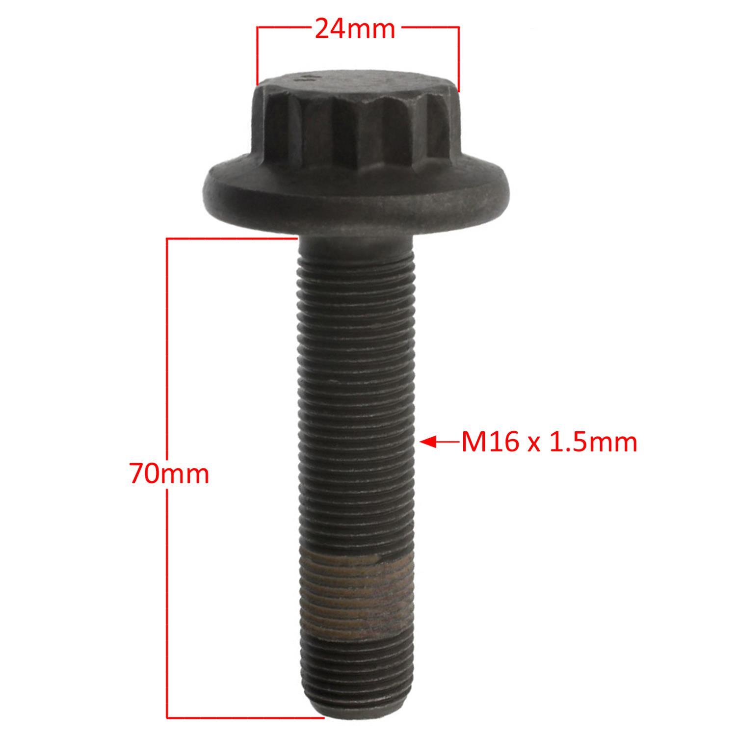 M16 Driveshaft Bolt x2 Febi 40112 For Audi Seat Skoda VW VAG WHT002528 ...