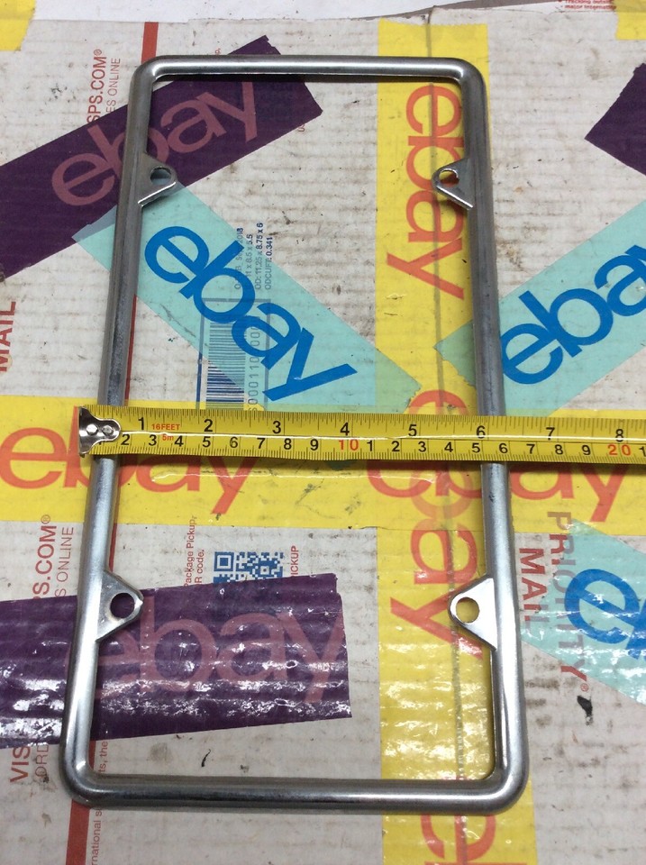 DATSUN NISSAN 240Z License Plate Frame Trim Bezel (SET) 2Pcs * SHIPS ...