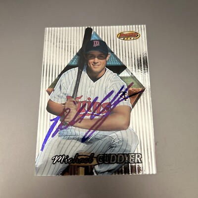 MICHAEL CUDDYER 1999 BOWMAN'S BEST AUTOGRAPHED SIGNED AUTO BASEBALL ...