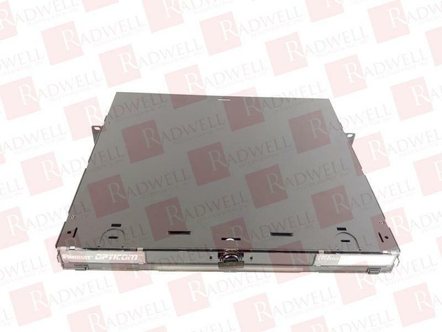 Panduit QuickNet FCE1U Opticom 1u 19-inch Rack Mount Fiber Cassette ...