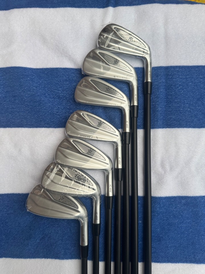 Miura IC-602 Iron Set 4-PW Fujikura Axiom w/ Velocore 105 X-Stiff BRAND ...