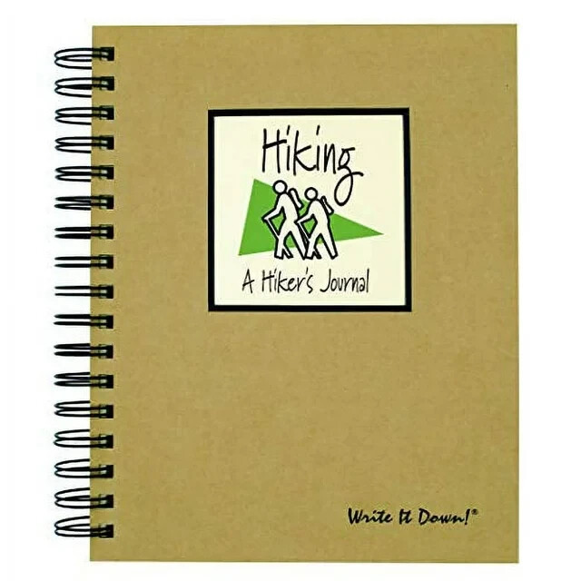 Write It Down Hiking A Hiker's Journal By Journals Unlimited 9"x7" | eBay