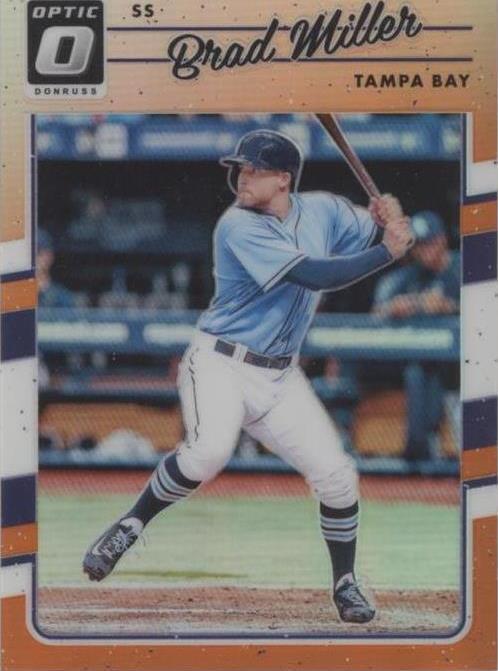 2017 Panini Donruss Optic - Brad Miller #142 Orange Prizm /199 for sale ...