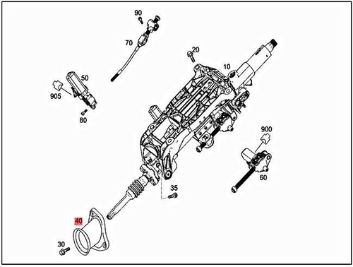 Genuine MERCEDES C292 W164 W166 X164 X166 GL-CLASS X164 Bearing ...