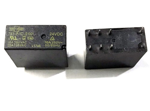793-P-1C-S 001 24VDC Miniature PCB Power Relay 24VDC 16A 8Pins 10PCS | eBay