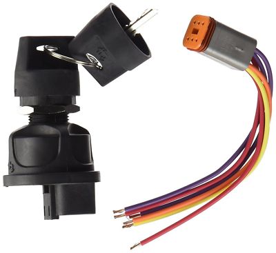 COLE HERSEE-31101-BX-Ignition Switch & Sealed key switch 3 position ...