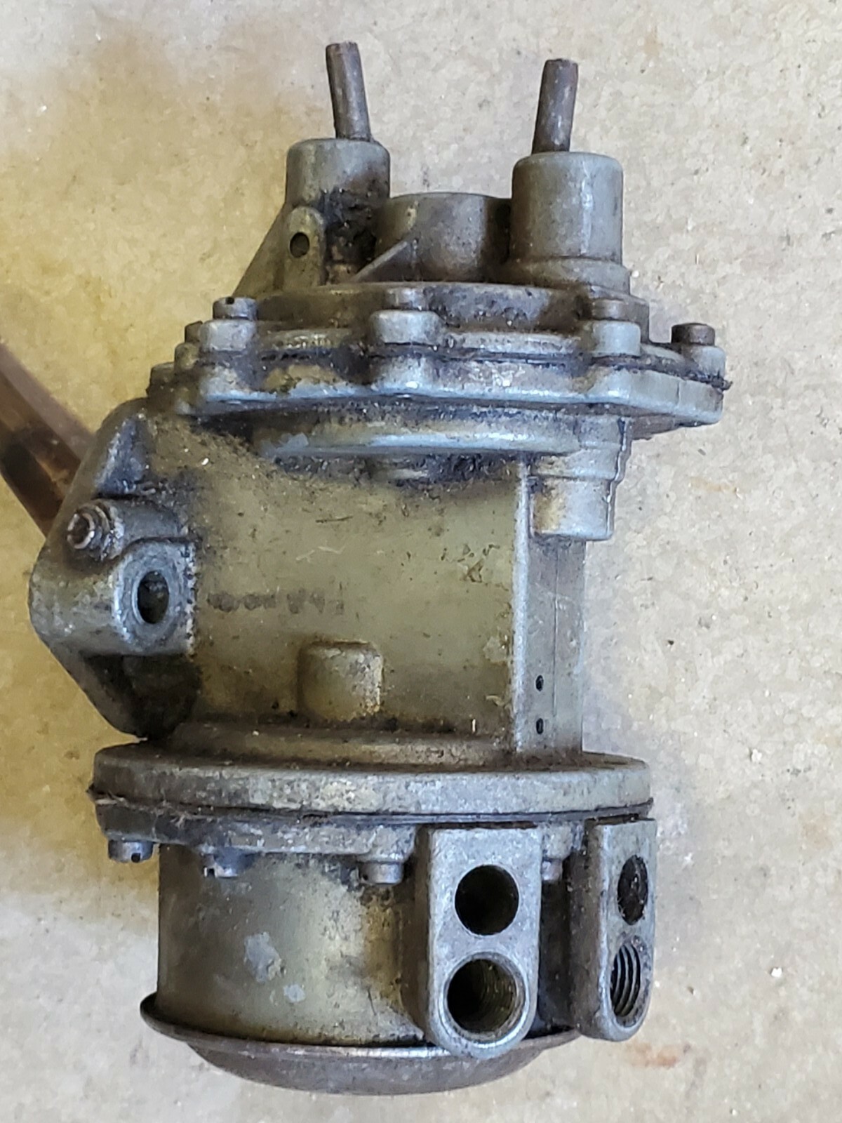 1957 Pontiac 347 Dual Action Fuel Vacuum Pump # 4417 Cheiftan Star ...