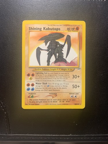 Pokemon TCG - Shining Kabutops 108/105 - Neo Destiny - Holo - MP | eBay