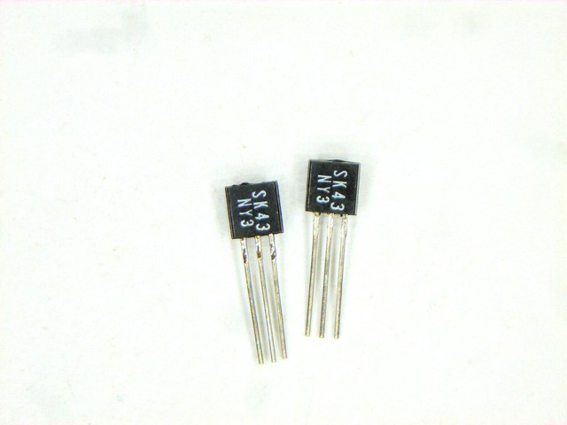 2SK43 Transistor Silicon NPN Case To92 Make Sony for sale online | eBay