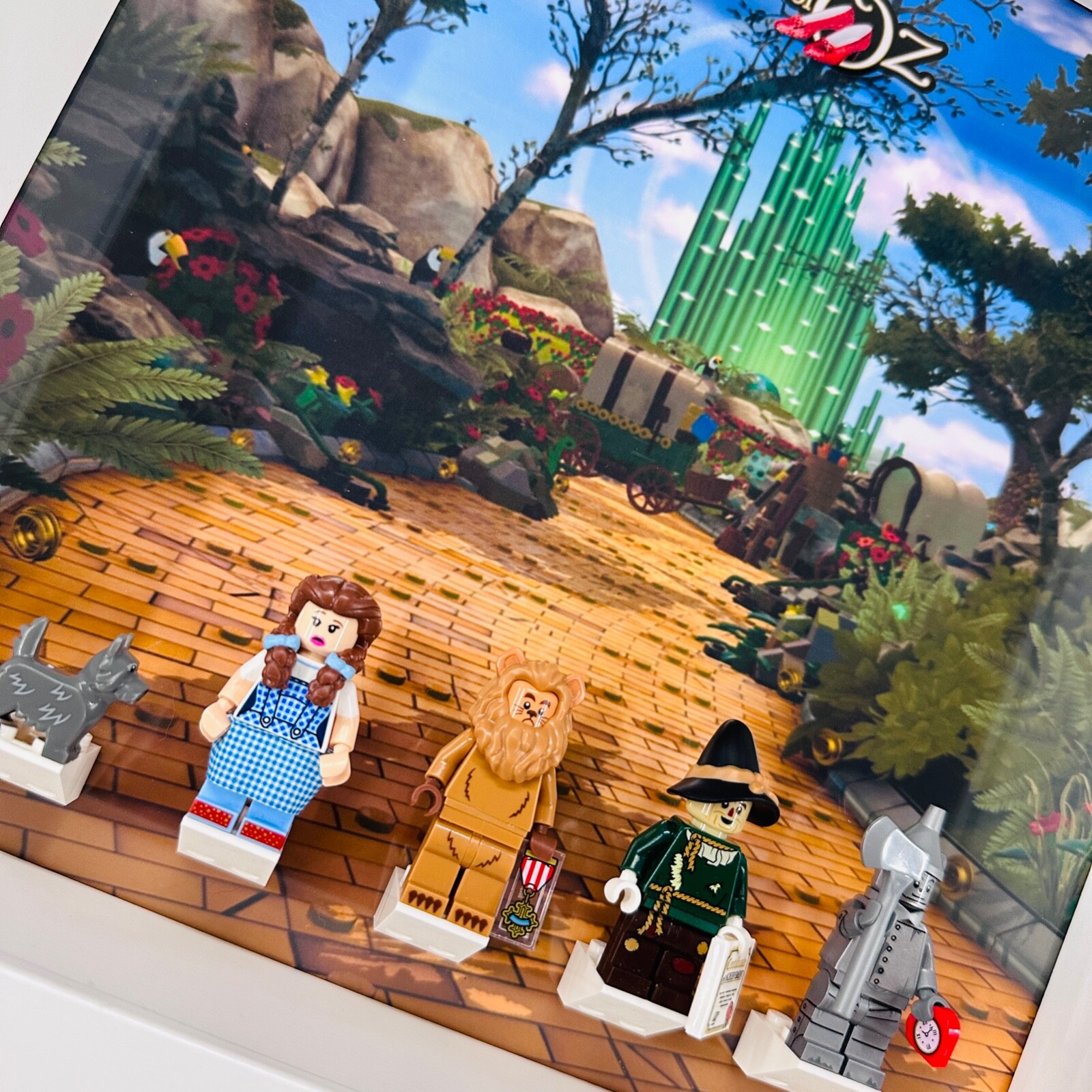 Display Frame for Lego ® Wizard of Oz Lego Movie 2 minifigures 27cm ...