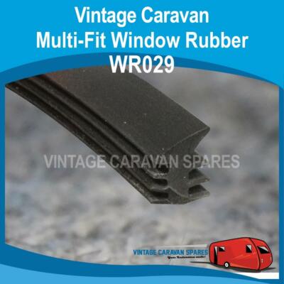 Caravan WINDOW RUBBER ( BLACK ) Vintage Franklin Viscount WR029 | eBay