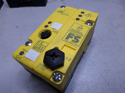 IFM EFECTOR ASI SAFETY INPUT MODULE - 2 x Safe input 1 x LED Asi Output ...
