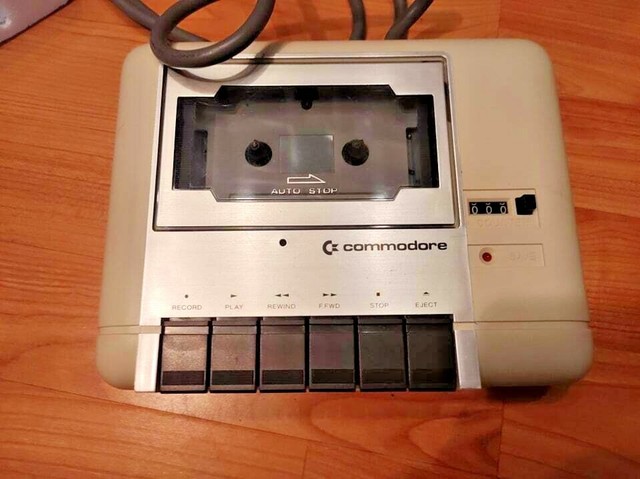 Commodore 1530 C2n Datasette Unit Cassette Tape Computer for sale ...