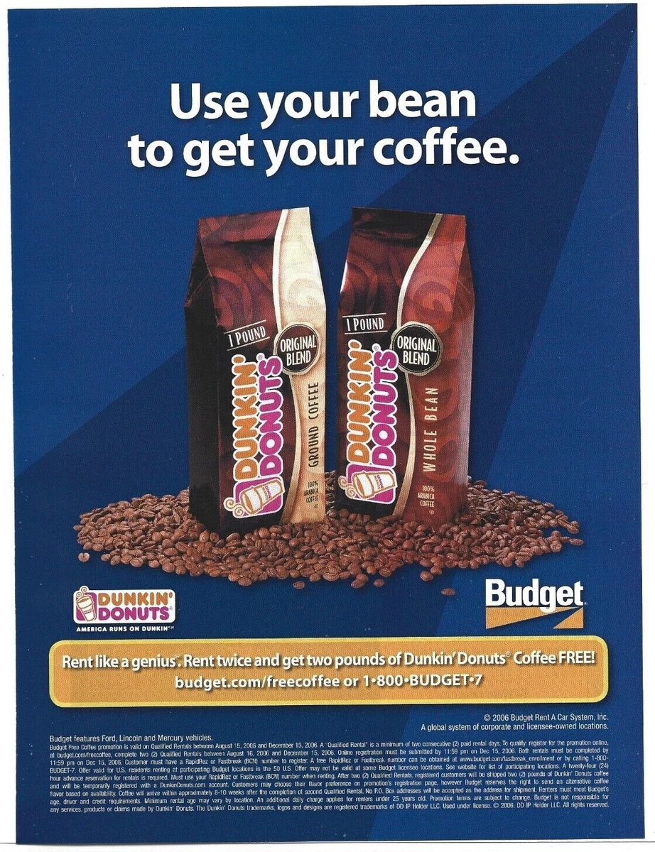 Dunkin Donuts Banner Ad