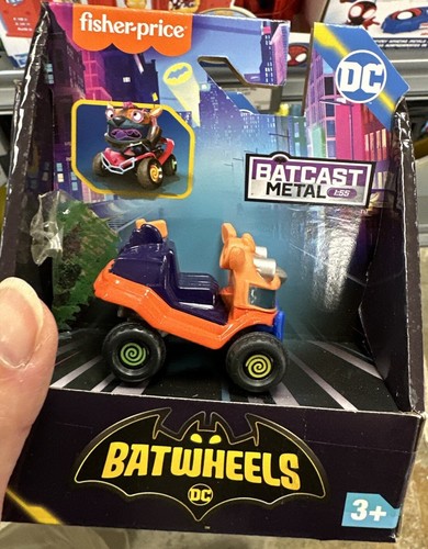 New DC Universe Fisher Price Batwheels Batcast Metal Jestah The ATV | eBay