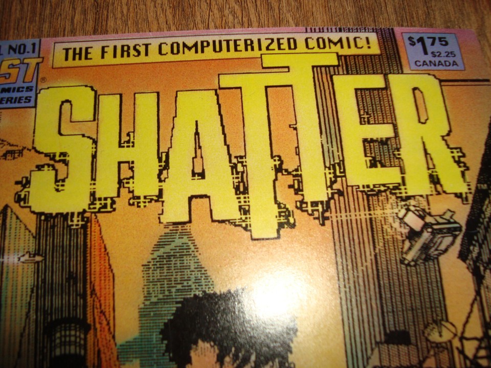 Vintage The First Computerized Comic! Shatter Comic | eBay