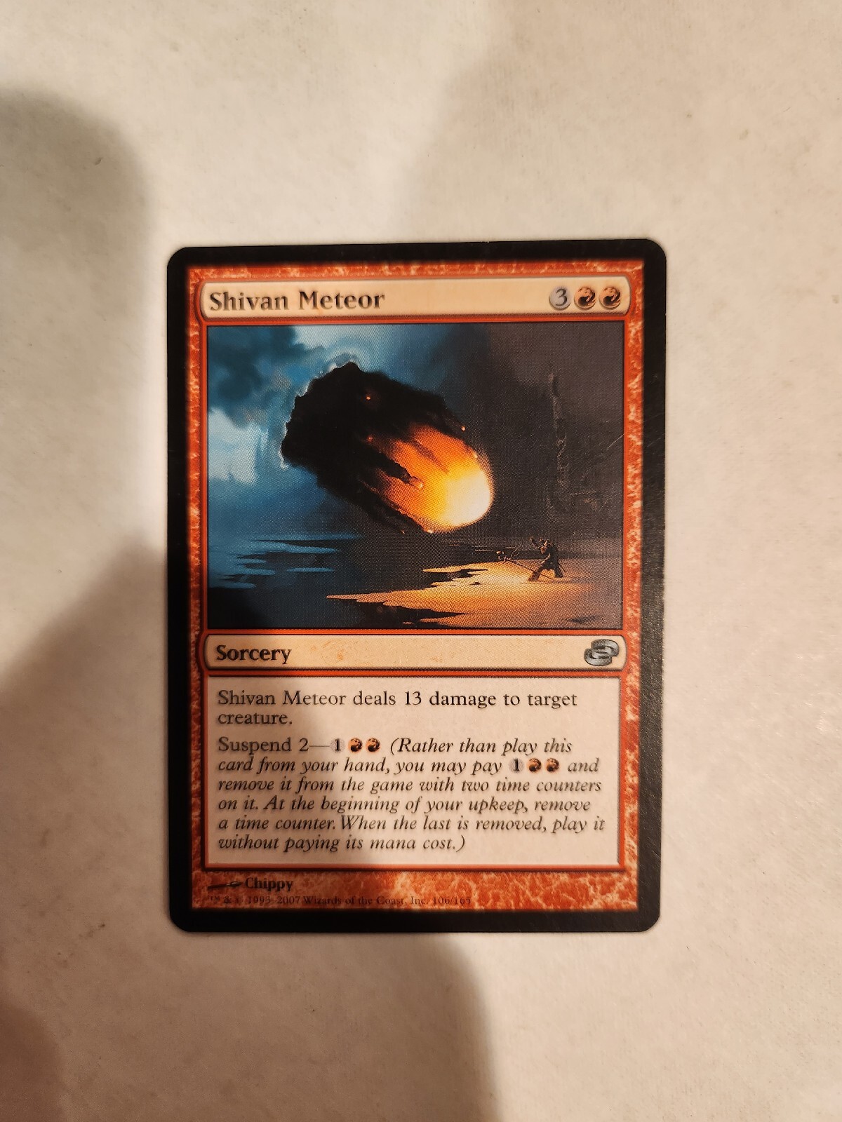 MTG Shivan Meteor Planar Chaos 106/165 Regular Uncommon for sale online ...