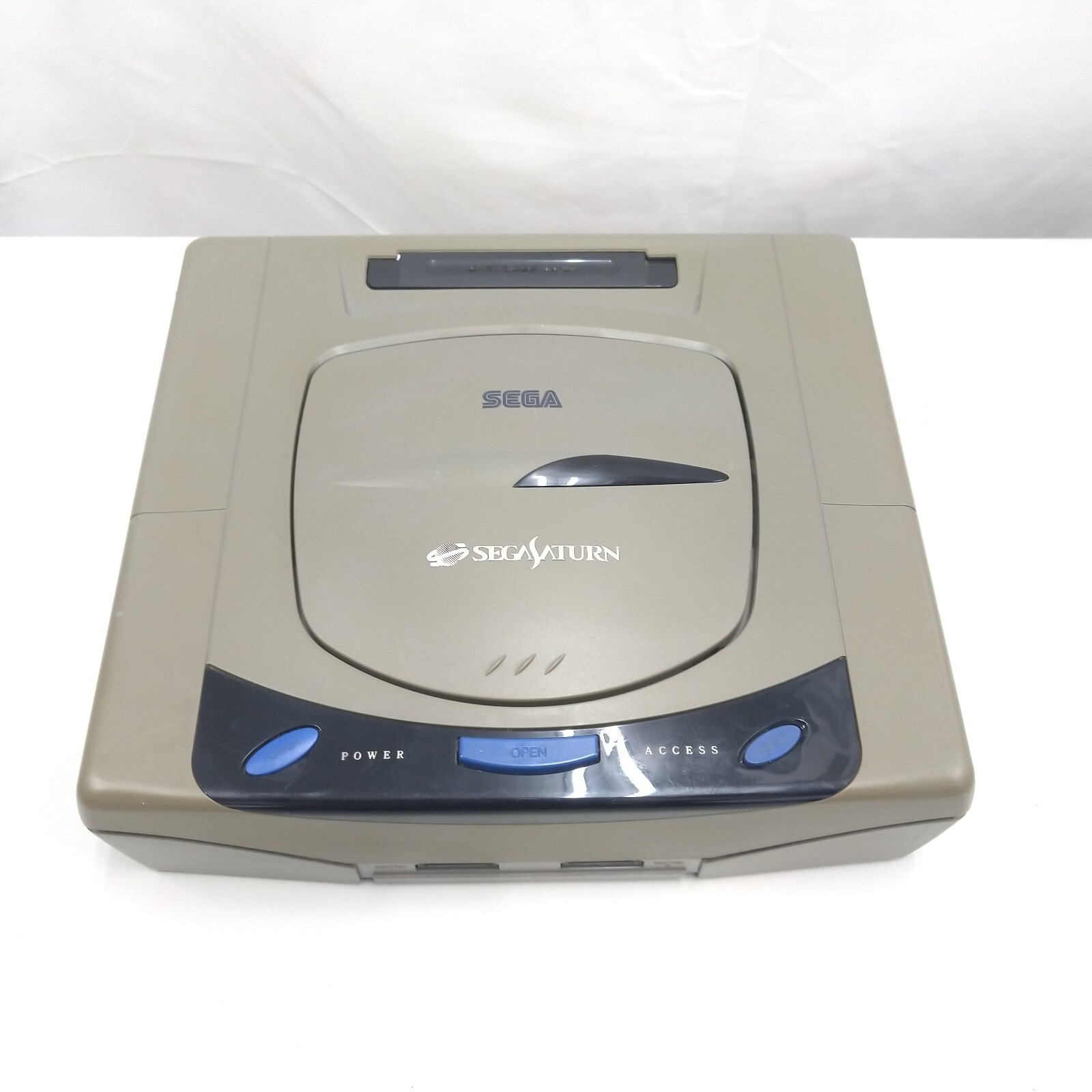 Sega Saturn Gray Console Bundle w/ 2 controller Arcade Stick 5 Japan ...