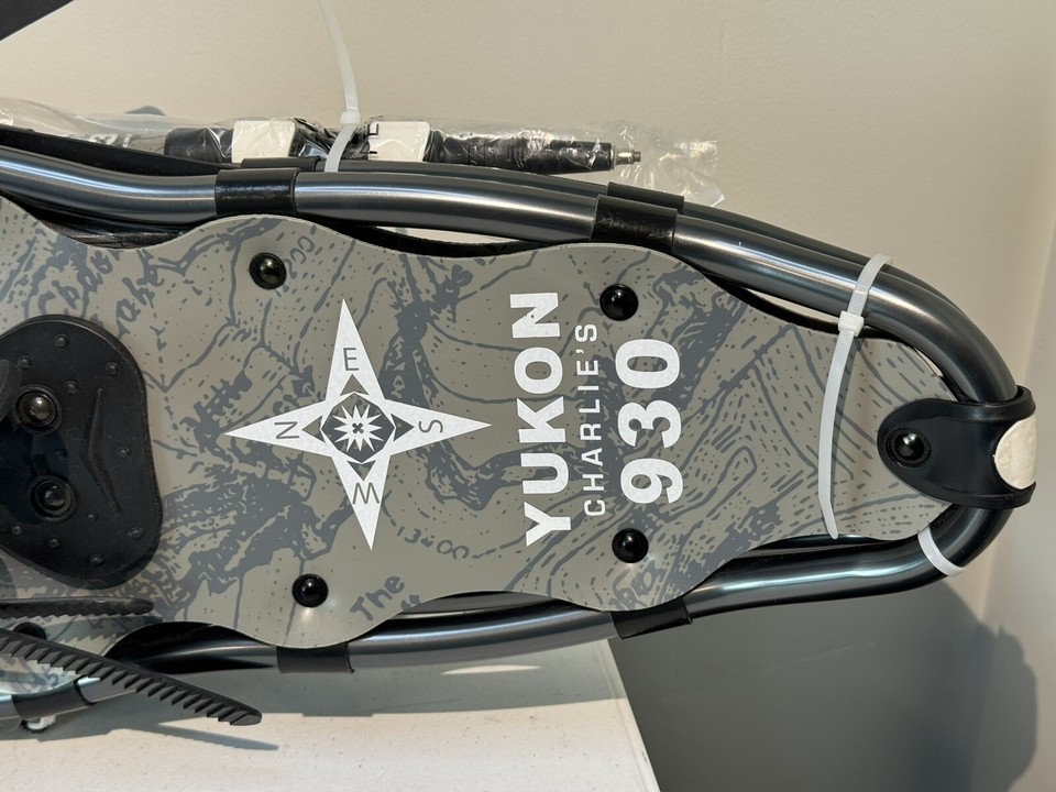 Yukon Charlie Mountain Profile 930 Aluminum Snowshoes w/Poles 9 X 30 ...
