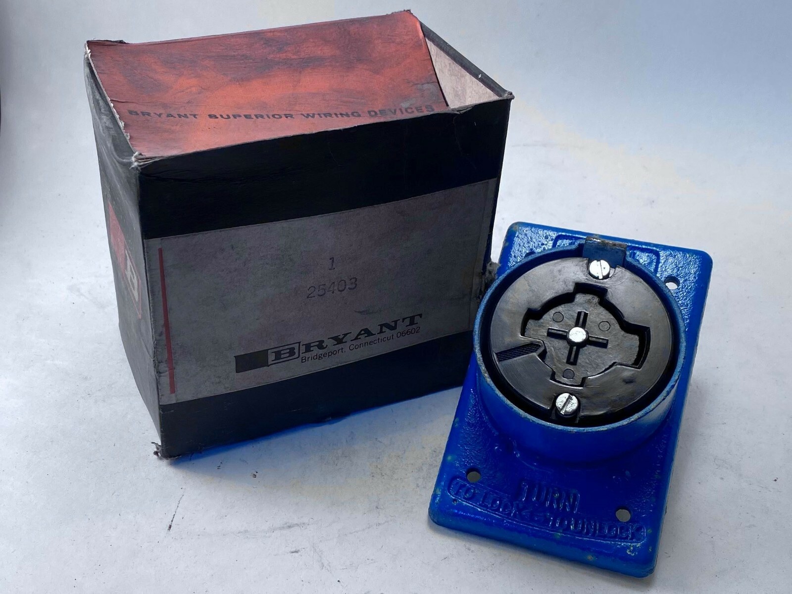 Bryant 25403 Power Interrupting Receptacle, Used | eBay