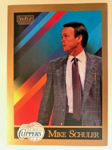 NBA - 1990-91 Skybox Basketball Mike Schuler Head Coach Los Angeles ...