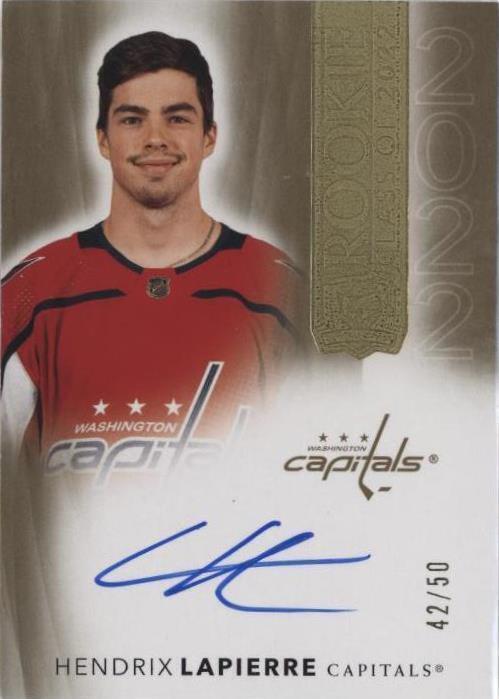 2021-22 Upper Deck The Cup - Rookie Class of 2022 Hendrix Lapierre ...