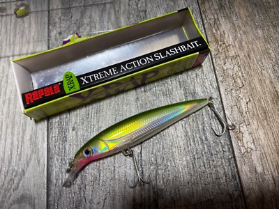 Rapala X-Rap SXR-12 Olive Green Fishing Lure OG | eBay