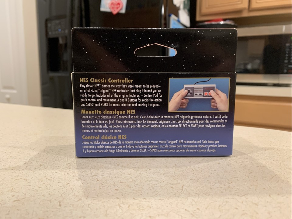 NEW Genuine Nintendo Mini NES Classic Edition Official Controller OEM ...
