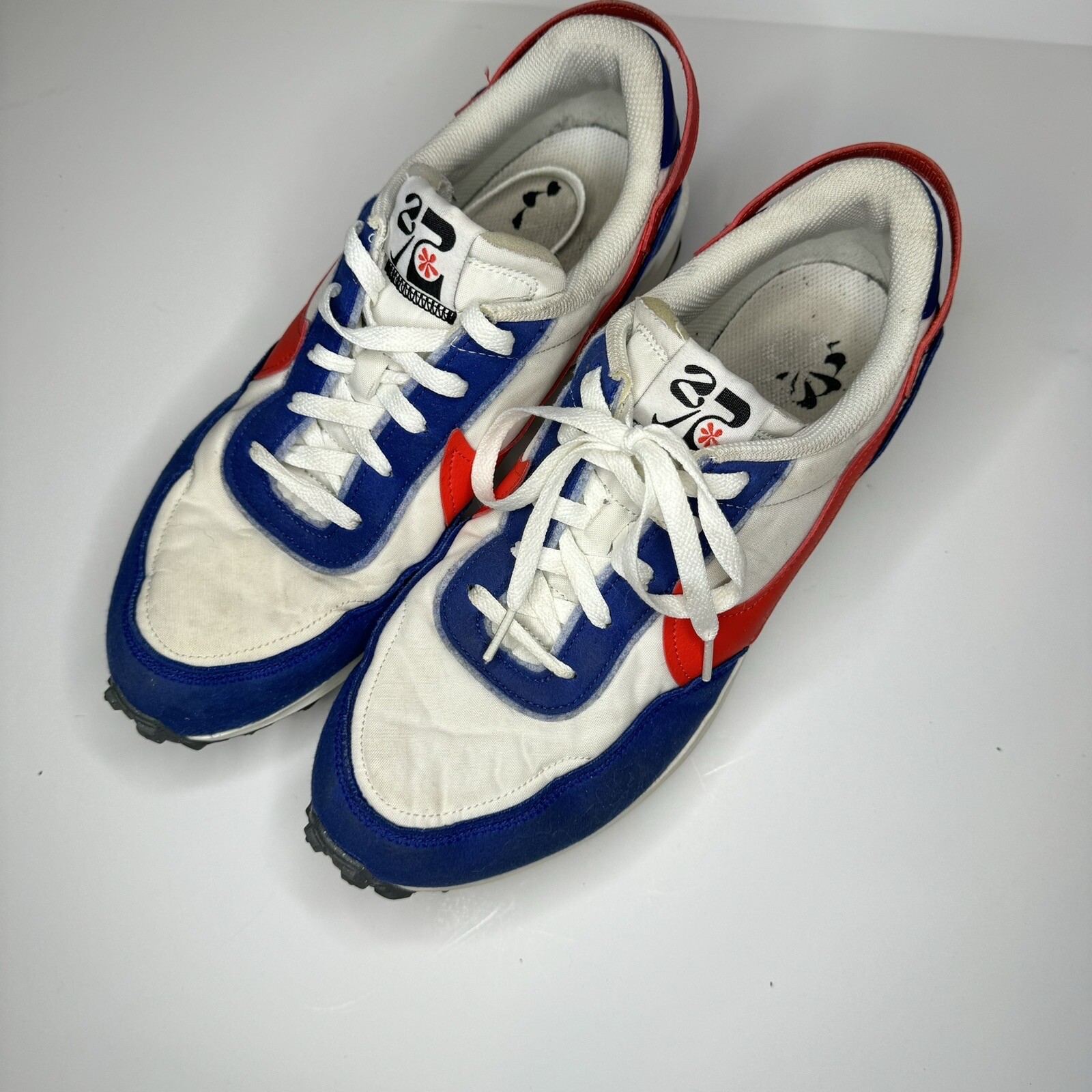 Nike Men's Waffle Debut Shoes Sneakers DV0527 001 Red… - Gem