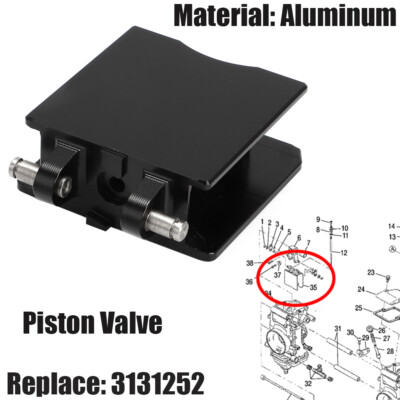 For 99 00 01 02 03 Polaris XCR 800 Switchback Indy BLACK CARB SLIDE ...