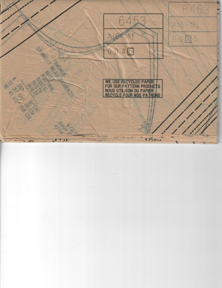 New Look A6453 Misses Easy Cute Knit Tops Size 6-8-10-12-14-16-18 ...