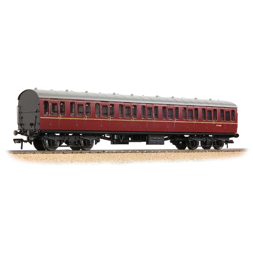 Bachmann Branchline 34-604D BR Mk1 57ft 'Suburban' S Second BR Maroon ...