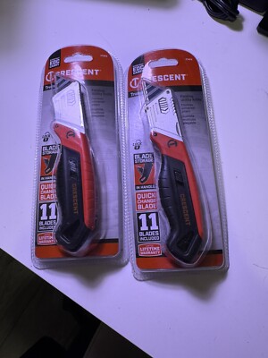 Crescent Folding Utility Knife CTKF2 With Blades-2 Pack | eBay