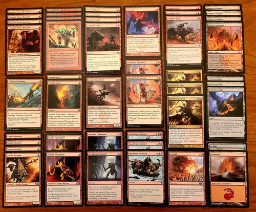 GOBBIES! Goblin Token Aggro Custom Magic MTG Deck Wizards of the Coast ...