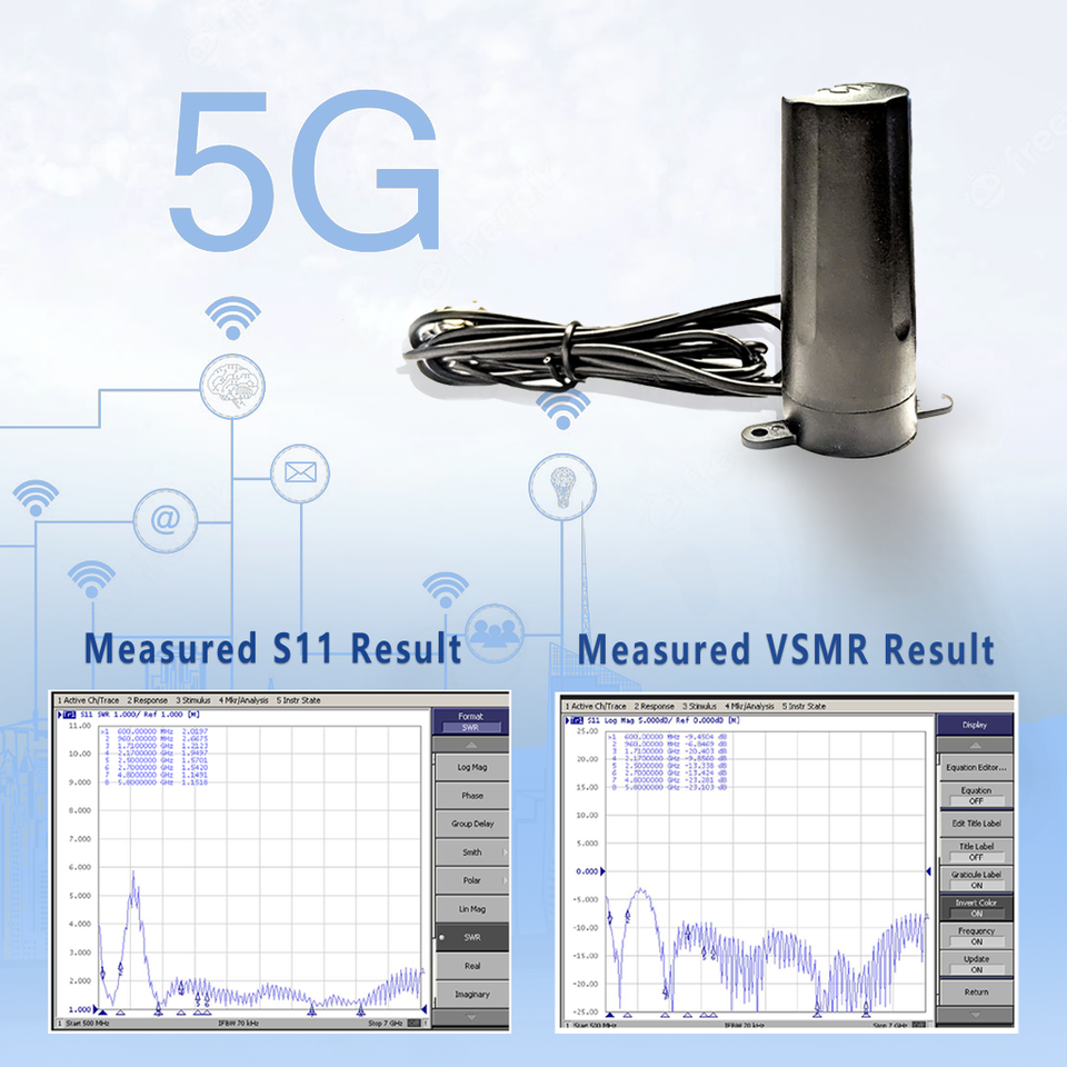 5G 4G+ LTE External Antenna SMA Screw Magnetic Repeater Booster ...