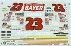 Slixx 1094 #23 Bayer 1995-Chad Little Nascar decal | eBay