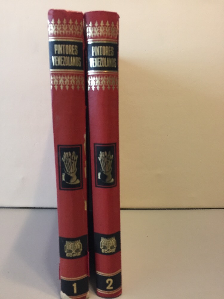 Pintores Venezolanos 2 Volumes Tomo Paez Denis Delgado Hardcover 1969 ...
